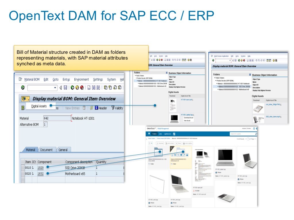 OpenText Digital Asset Management for SAP® Solutions OpenText Digital Asset Management for SAP® Solutions